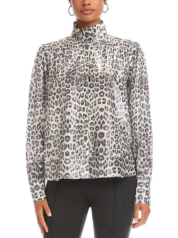 Fifteen Twenty Chloe Blouse - Leopard