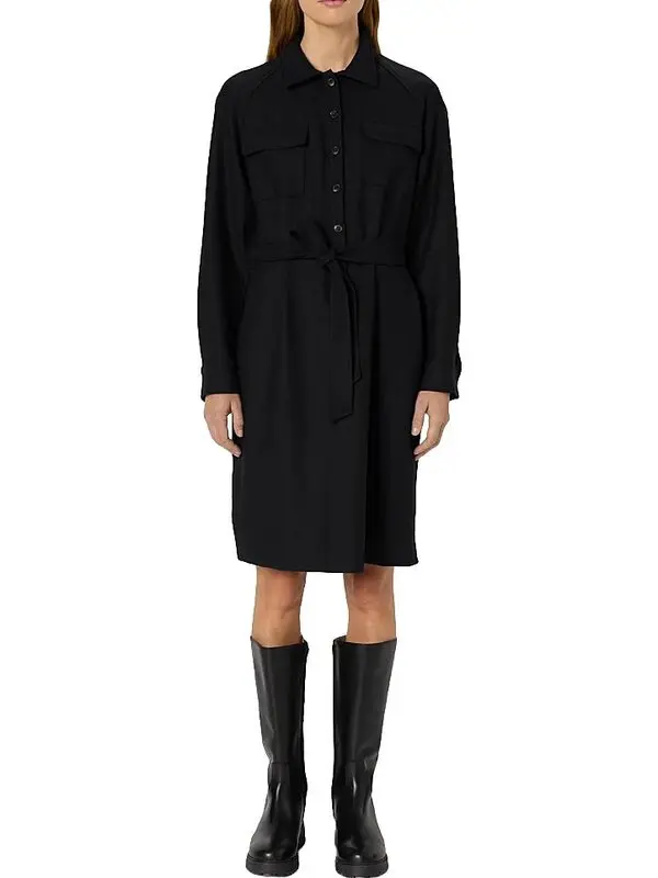Gerard Darel Lea Shirt Dress - Navy