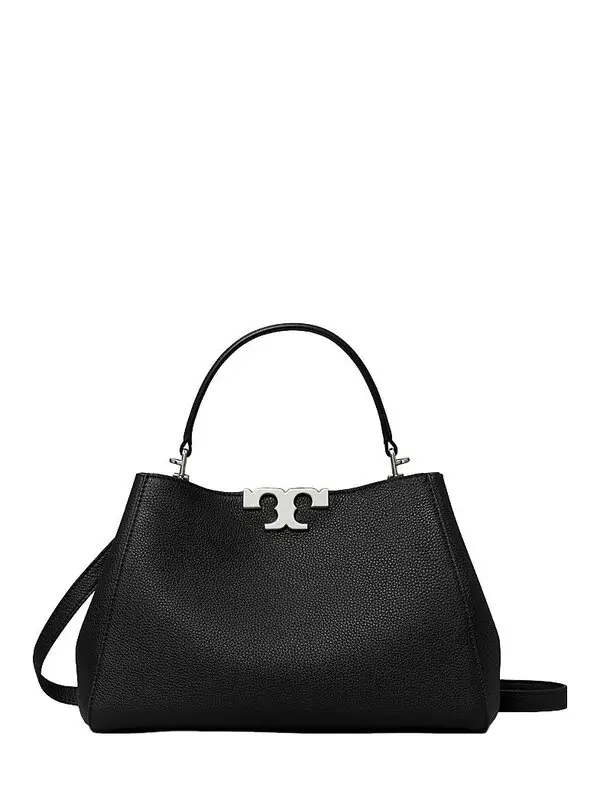 Tory Burch Eleanor Soft Medium Satchel - Black