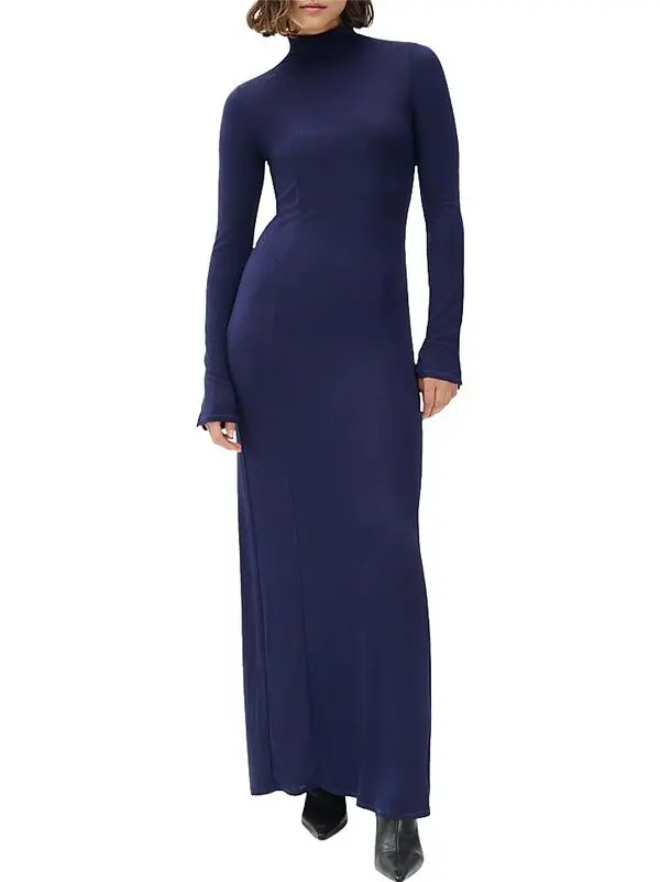 Rag & Bone Elsa Maxi Dress - Dark Blue