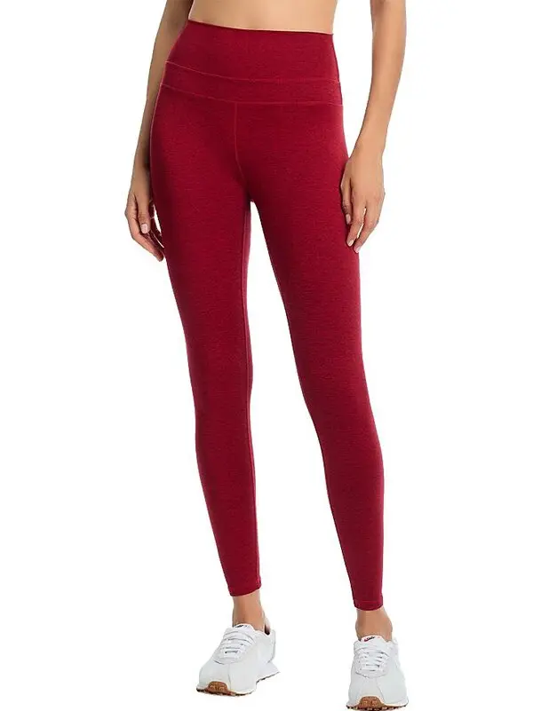 Varley Always Warm Base Layer Leggings - Red Dahlia Marl