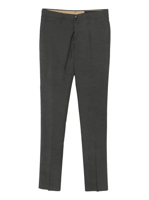 Jacob Cohen Bobby Wool Trousers - Grey