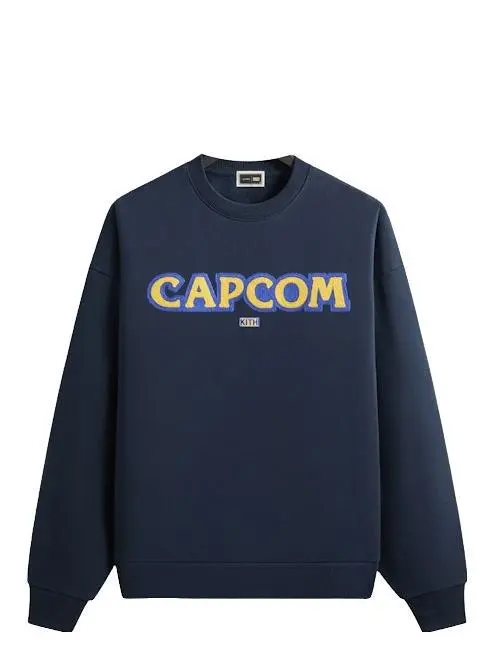 Kith X Capcom Vintage Nelson Crewneck - Nocturnal