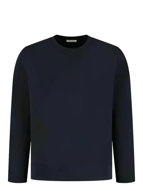 STEFAN BRANDT Edwin 2 Lafte Crewneck Jumper - Blue
