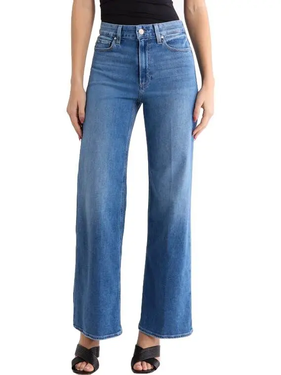 Paige Anessa High-waist Wide-leg Jeans - Freeride