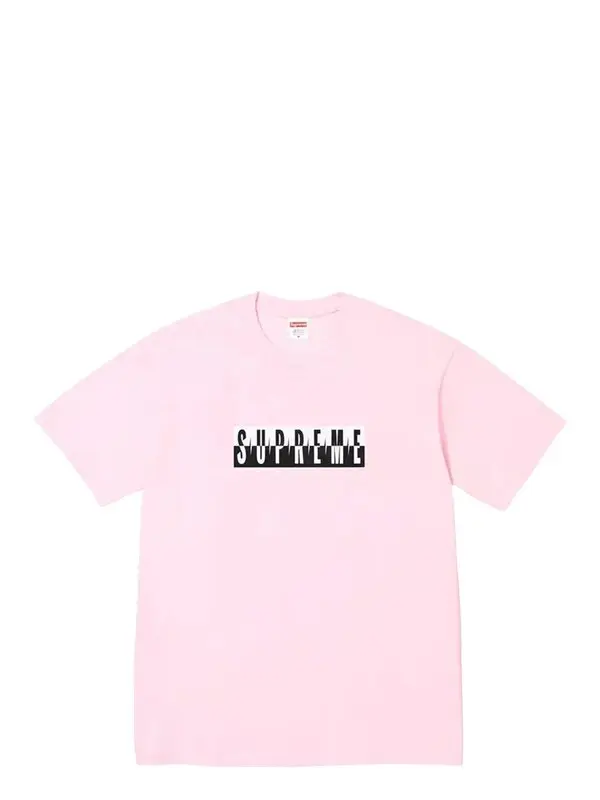 Supreme Split Graphic T-shirt - Pink
