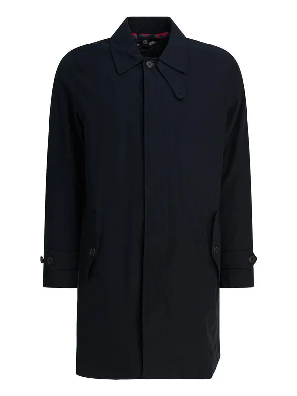 BARACUTA G10 Detachable Trench Coat - Blue