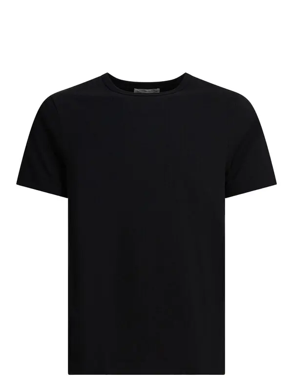 MERZ B. SCHWANEN Loopwheeled' T Shirt - Black