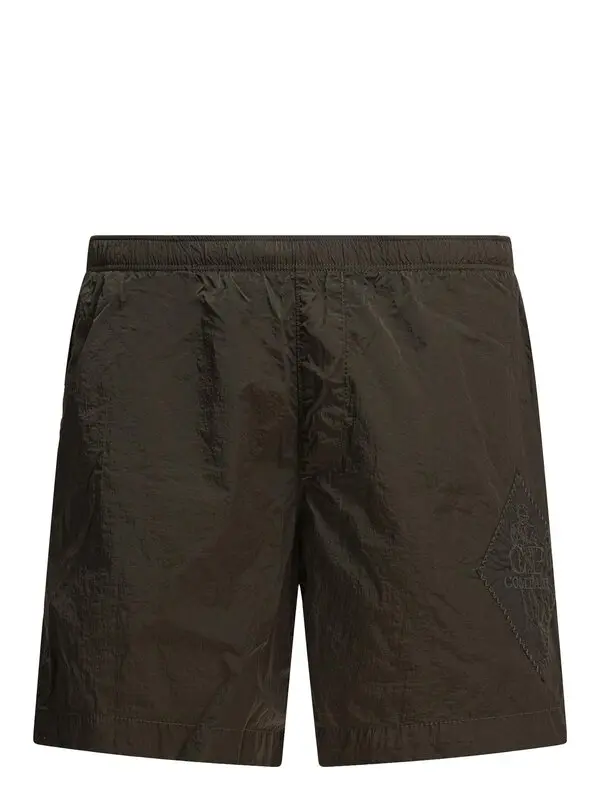 C.P. COMPANY Eco-chrome R' Swim Shorts - Brown