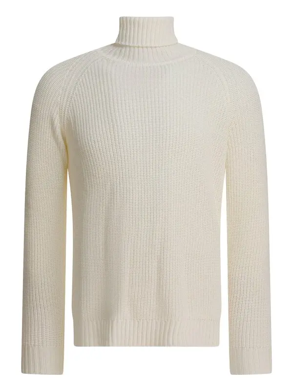 RAKKI Turtleneck Sweater - White