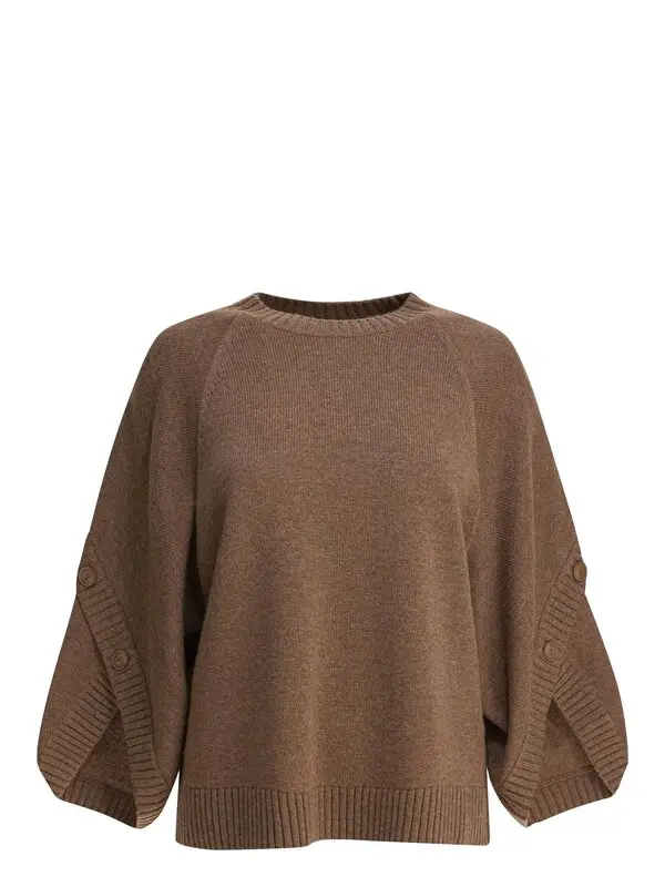 Max Mara Wool And Cashmere Sweater - Brown