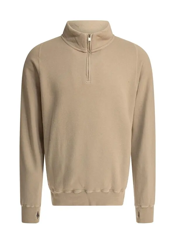 NONNATIVE Cotton Half-zip Sweatshirt - Beige