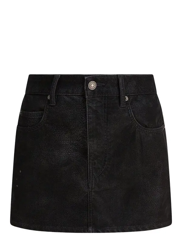 MARANT ETOILE Kimmy Mini Skirt - Black