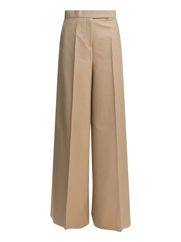 Max Mara Wide-leg Trousers - Beige