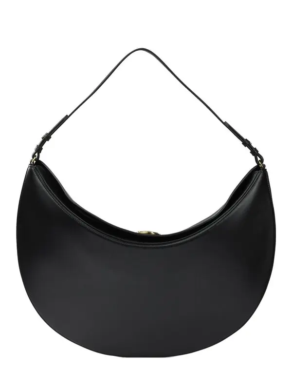 Jacquemus Le Ovalo Shoulder Bag - Black