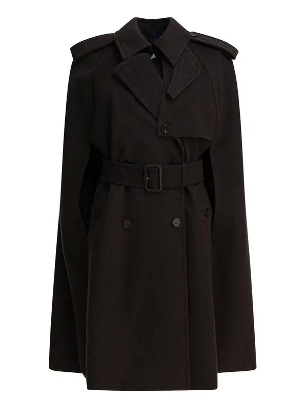 Burberry Belmont Cashmere Coat - Brown
