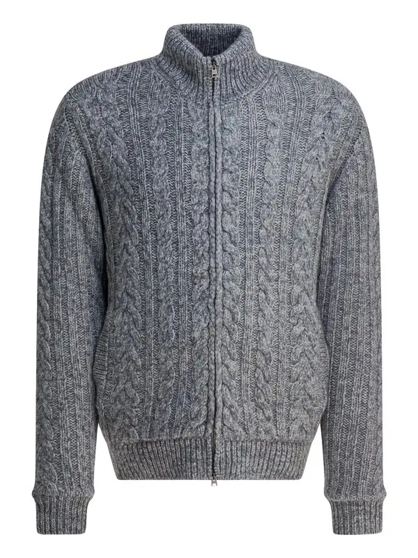 Herno Cashmere Cardigan - Grey