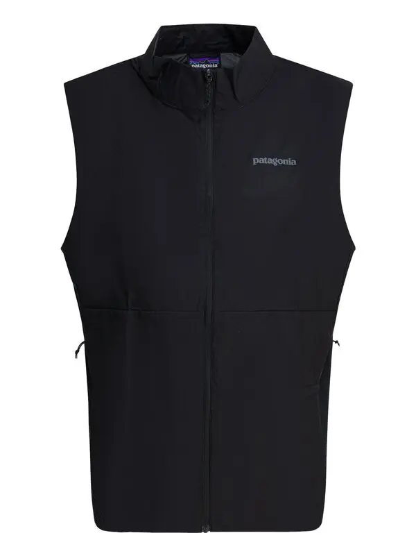 Patagonia Trail Craft Bike Sleeveless Jacket - Black