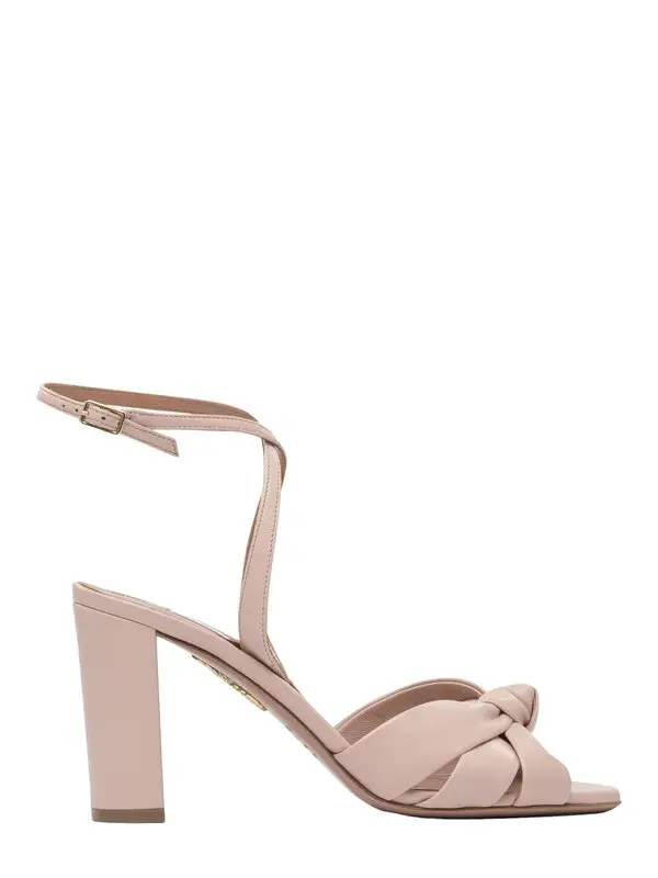 AQUAZZURA Nina 85mm Heeled Sandals - Pink