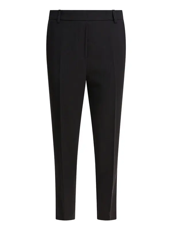 SEMPER Stretch Waist Straight Leg Pants - Black