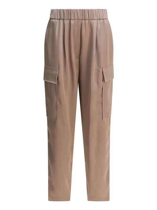SEMPER Tapered Cargo Pants - Beige