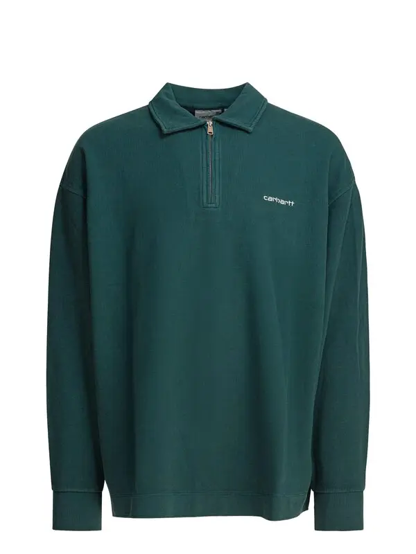 Carhartt Work In Progress Piqué Script Sweatshirt - Green