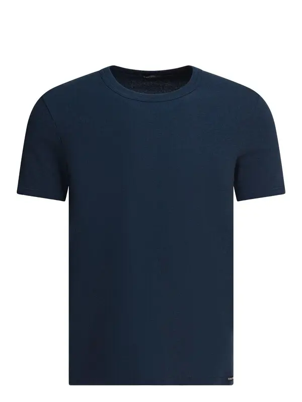 TOM FORD Cotton Underwear T Shirt - Blue
