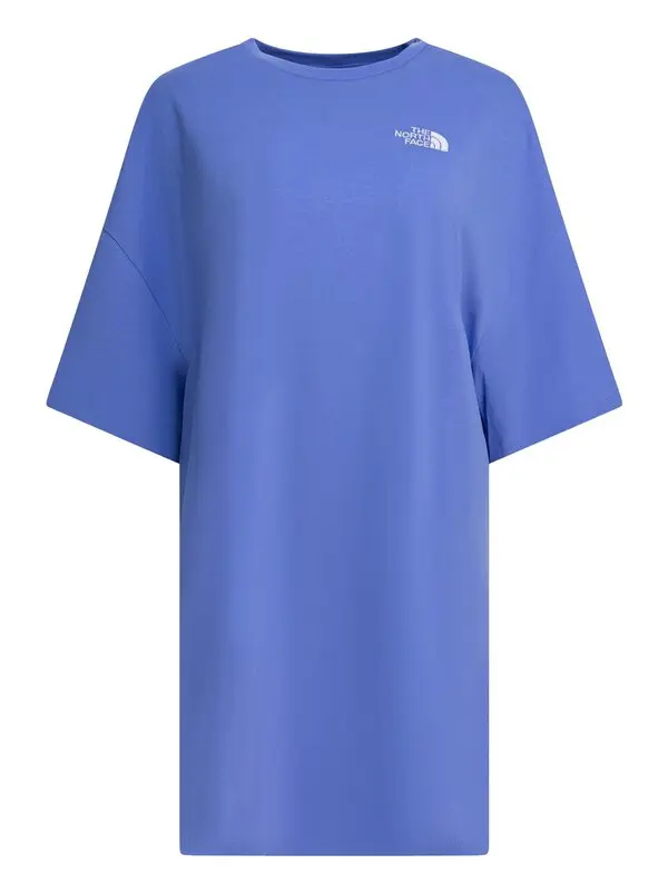 The North Face T Shirt With Logo - Light Blue