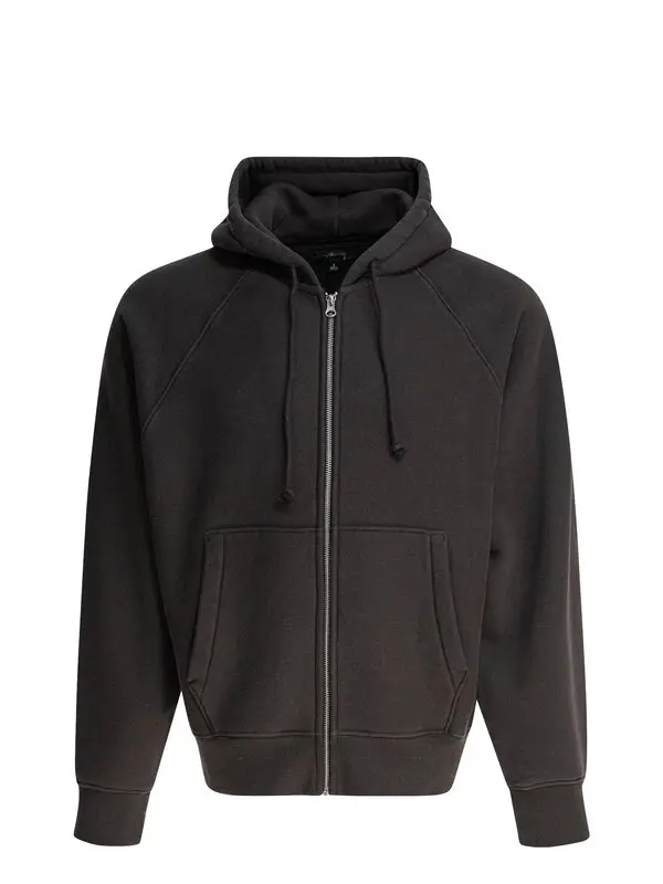 StÜssy Full Zip Sweatshirt - Black