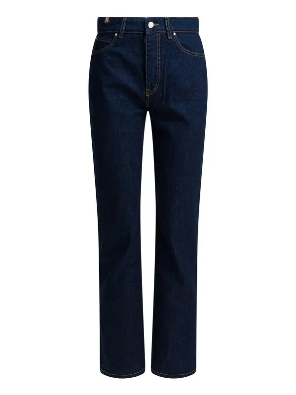 INES DE LA FRESSANGE PARIS High-waisted Jeans - Blue