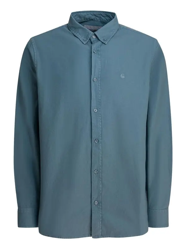 Carhartt Work In Progress S Bolton' Shirt - Blue
