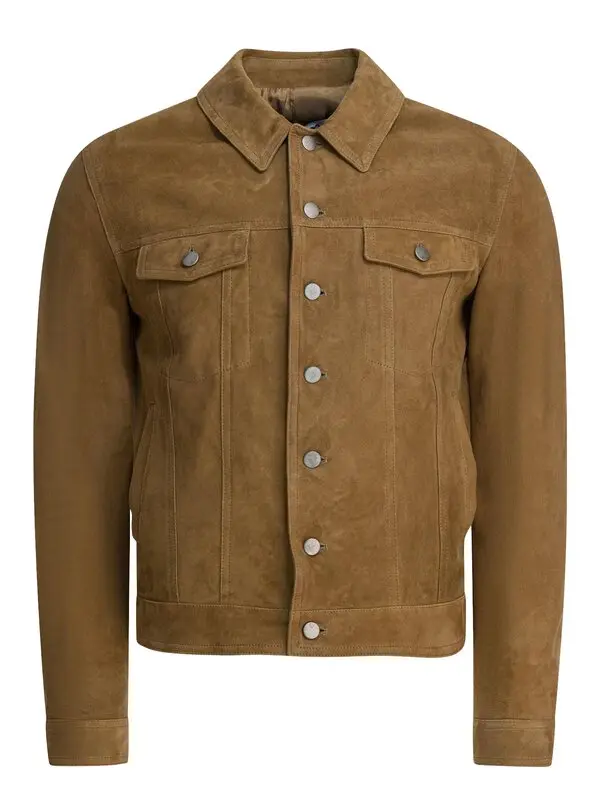 ALTUM Leather Jacket - Beige