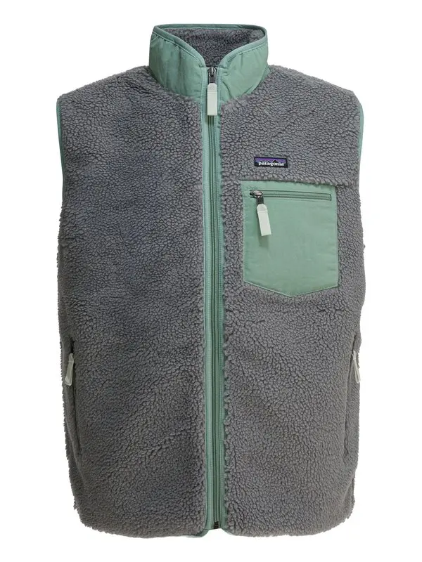 Patagonia Classic Retro-x® Fleece Sleeveless Jacket - Grey