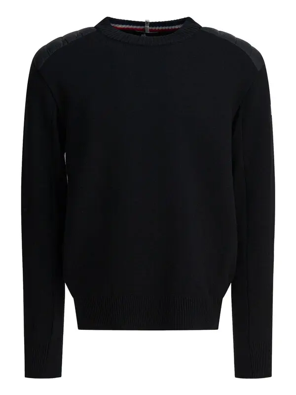 Moncler Wool Crewneck Sweater - Blue