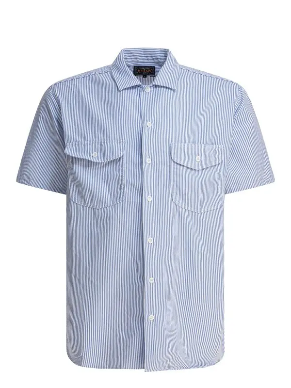 BEAMS Work' Shirt - Blue