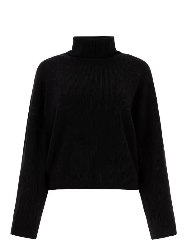 Brunello Cucinelli Wool And Cashmere Sweater - Black