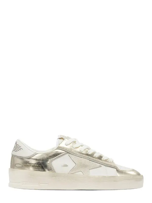 GOLDEN GOOSE Stardan Sneakers - Silver
