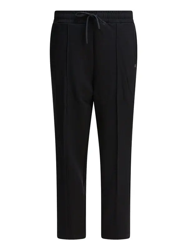 ALTUM Straight Leg Trousers With Drawstring - Black
