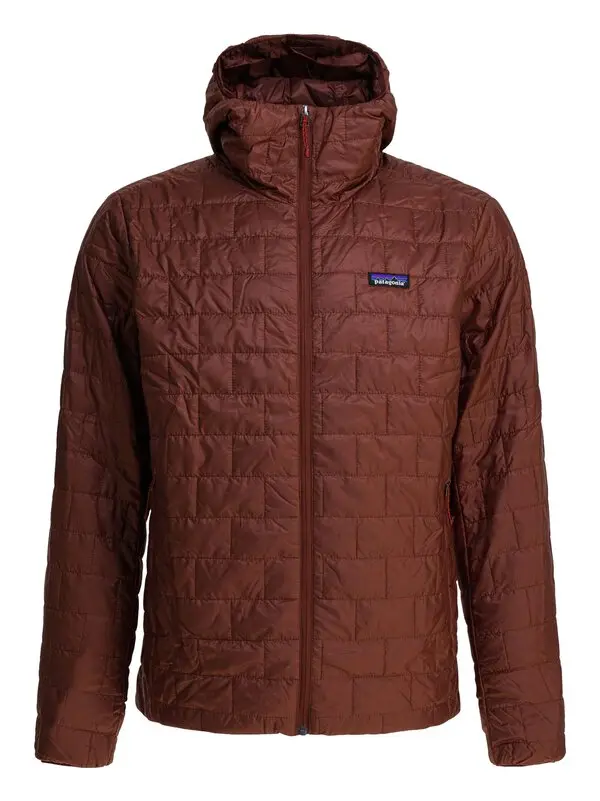 Patagonia Nano Puff Hoody Quilted Jacket - Bordeaux