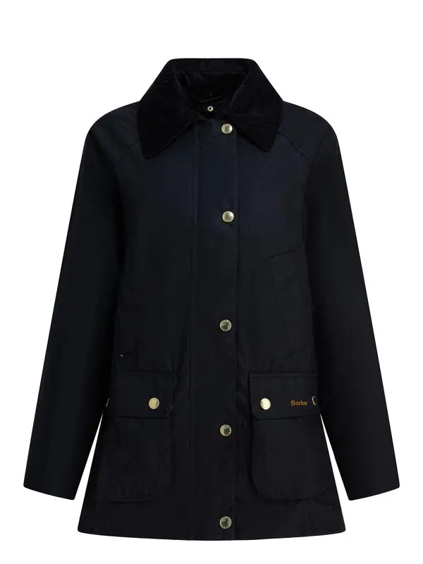 Barbour Modern Beadnell Waxed Cotton Jacket - Black