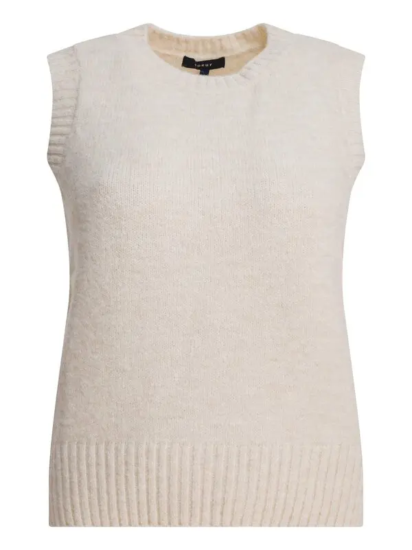 Soeur Namaste Sleeveless Sweater - Beige