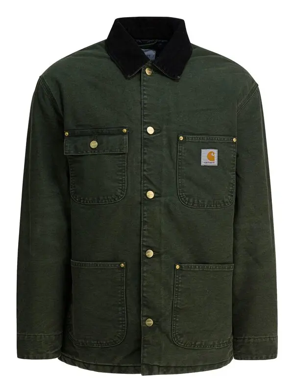 Carhartt Work In Progress Og Chore Quilted Jacket - Green