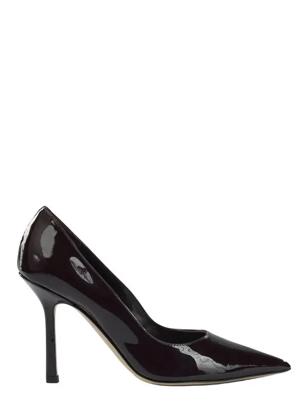 NINALILOU Pointed Toe High Heel Pumps - Bordeaux