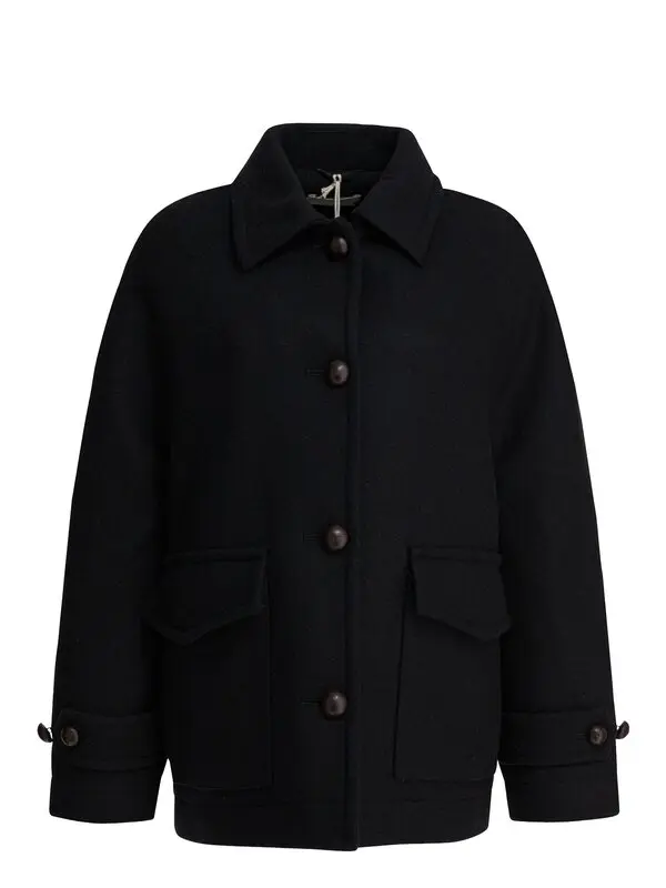 CIRCOLO 1901 Pocketed Jacket - Black