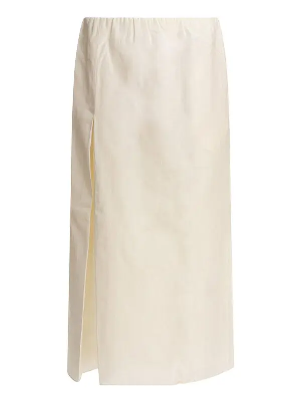 Loulou De Saison Long Gathered Skirt - White