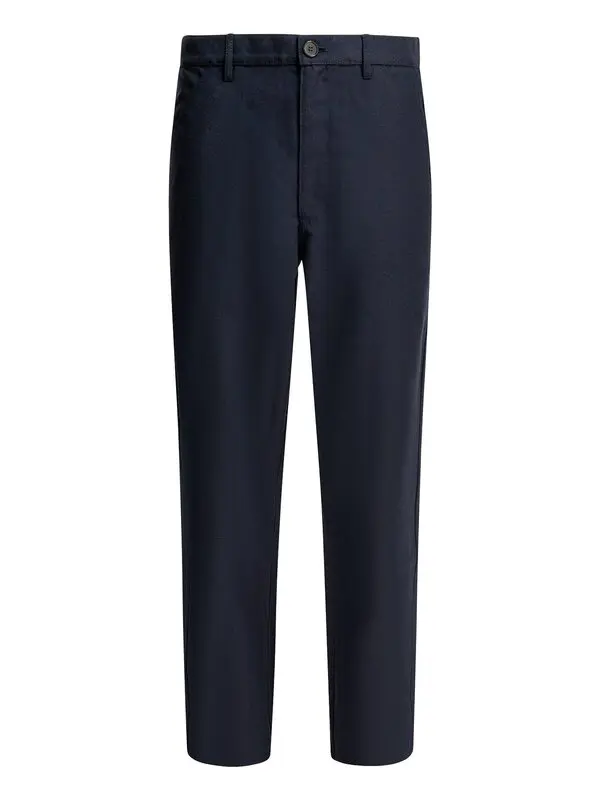 Comme Des Garçons Wool-blend Trousers - Blue
