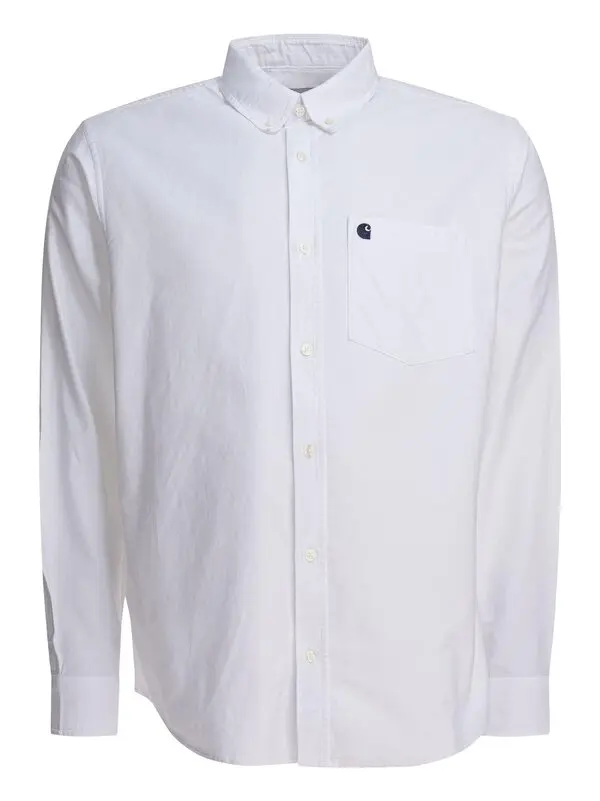 Carhartt Work In Progress S C Logo' Shirt - White