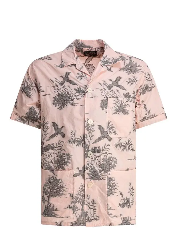 BEAMS Beach' Shirt - Pink