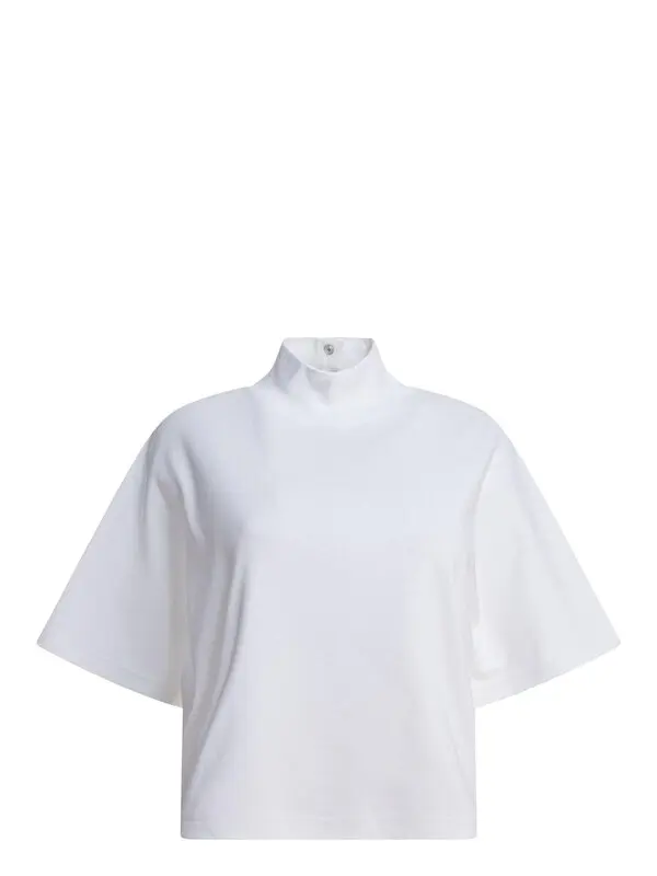 Alaïa Turtleneck T-shirt - White