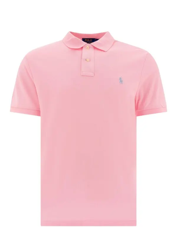 Polo Ralph Lauren Pique Polo Shirt - Pink